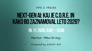 Next-Gen AI: Kaj je C.O.R.E. in kako bo zaznamoval 2026? - Zavod za ...